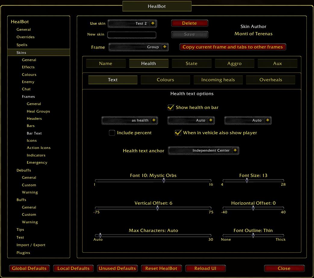 options:skins:frames:text:health [Healbot Help]